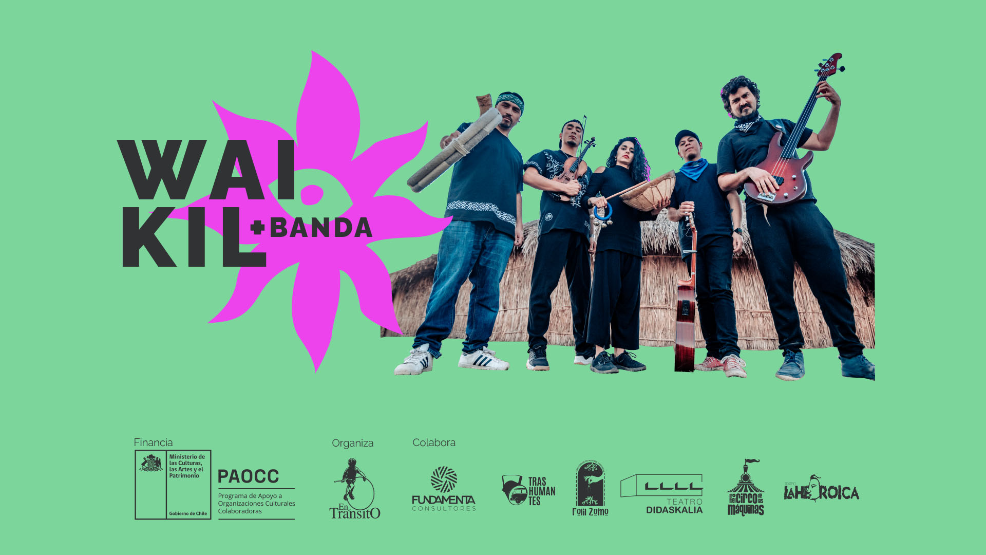 WAIKIL + BANDA EN ESPACIO TXAWÜN – TXAWÜN